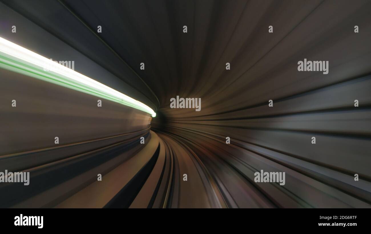 View on metropolitan tube Stock Photo - Alamy