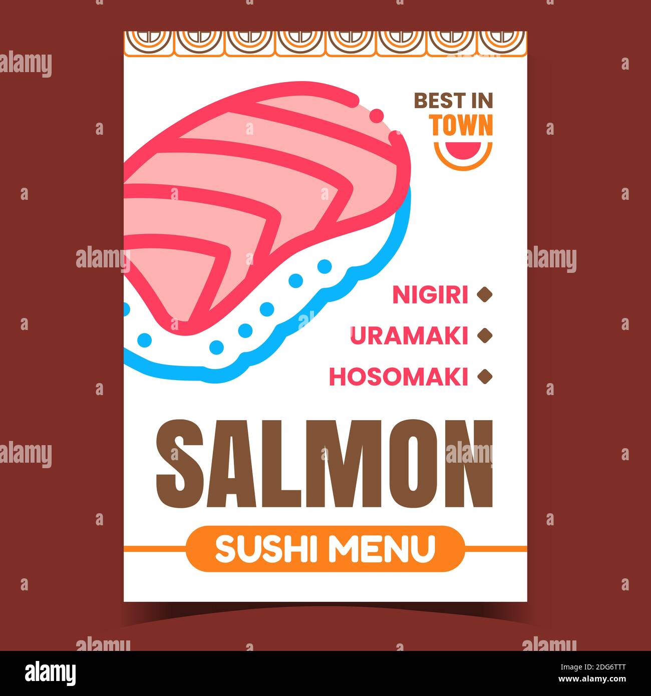 Nigiri sushi creative promotional hi-res stock photography and images ...