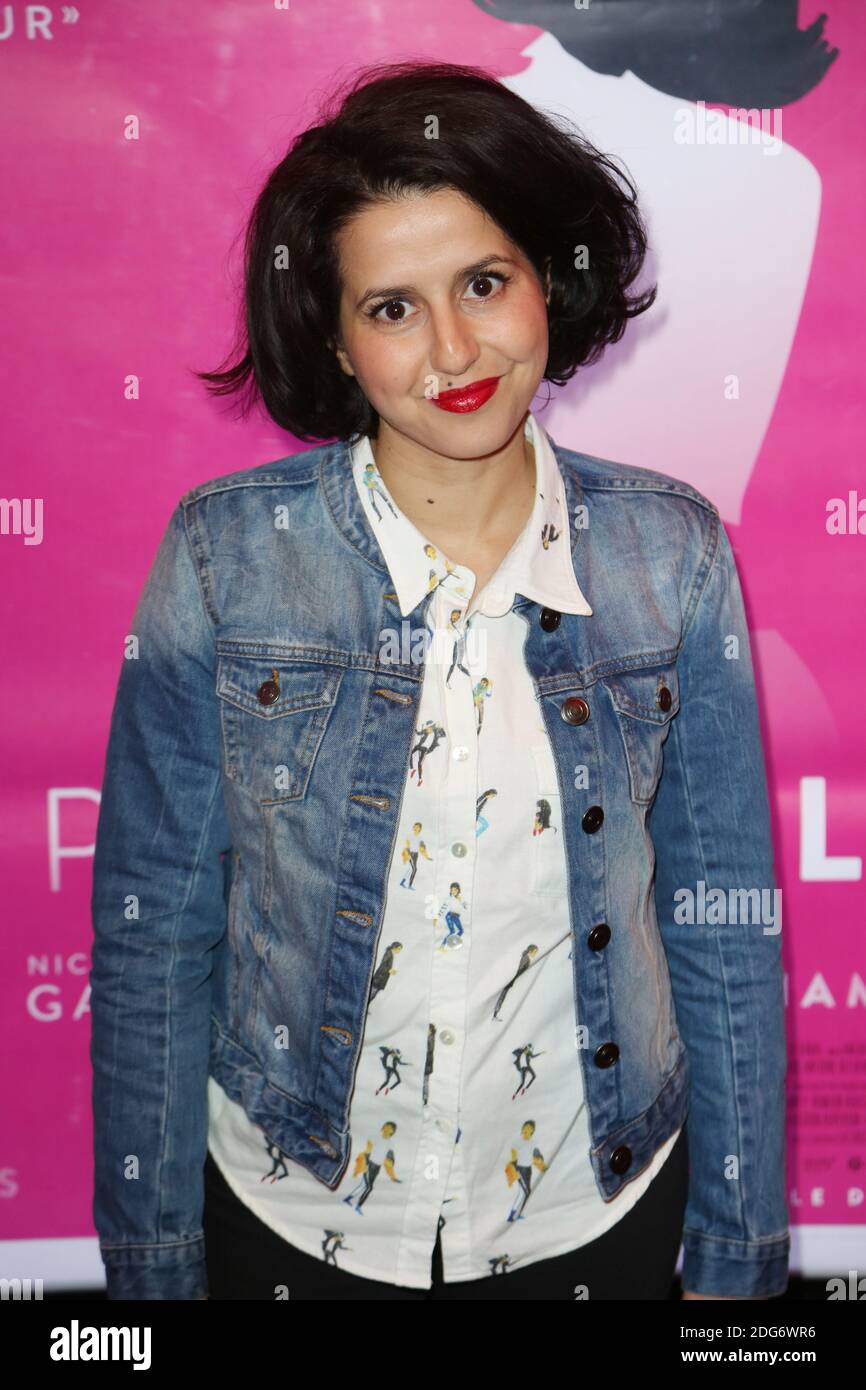 Nadia Roz lors de la premiere de "De Plus Belle" au Publicis Cinema, a ...