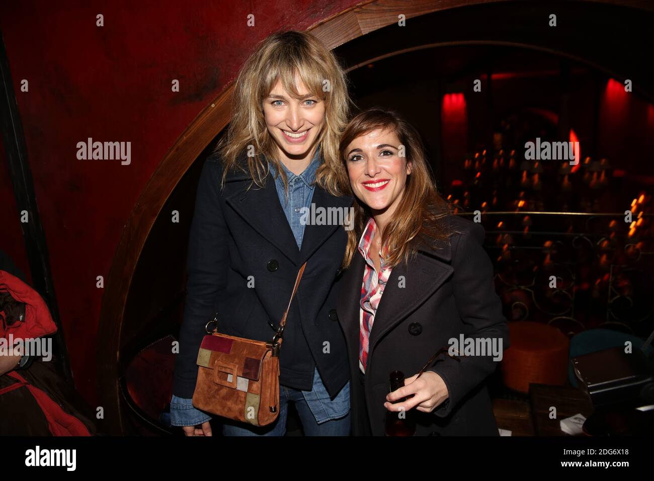 Pauline Lefevre et Victoria Bedos lors de l'aftershow de "De Plus Belle ...