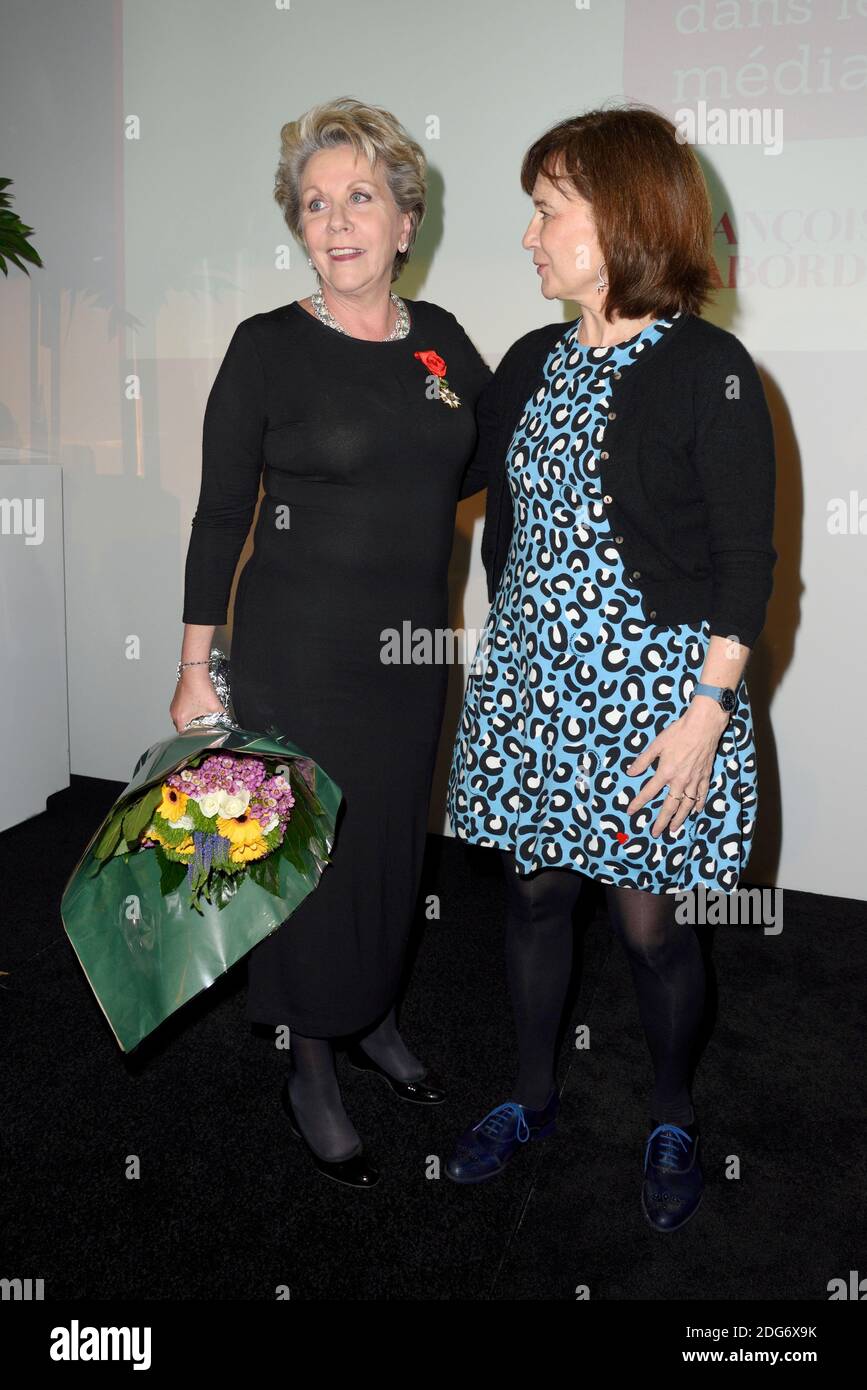 Laurence Rossignol (d) et Francoise Laborde. La journaliste Francoise ...