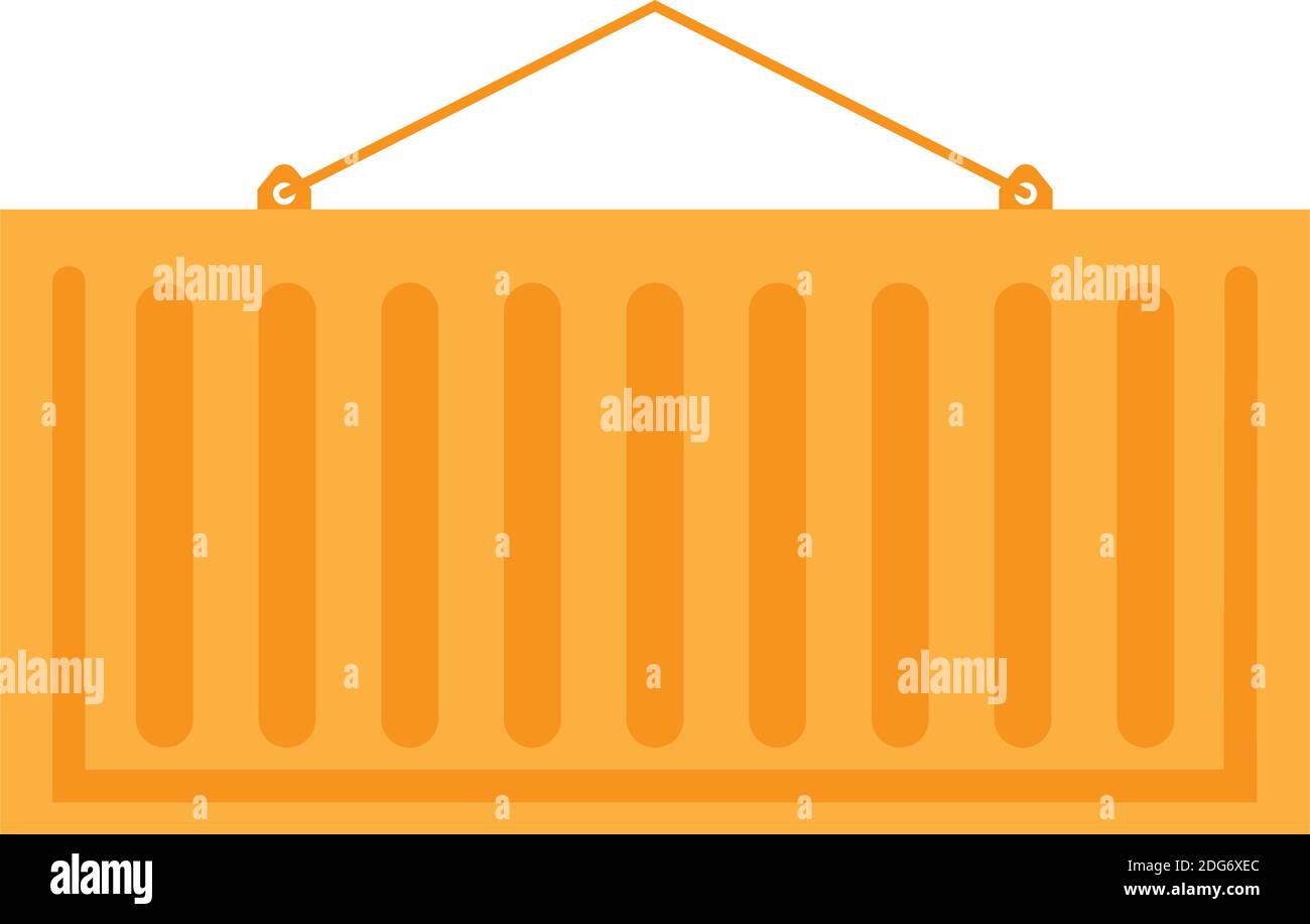 Container ship delivering cargo Stock Vector Images - Alamy