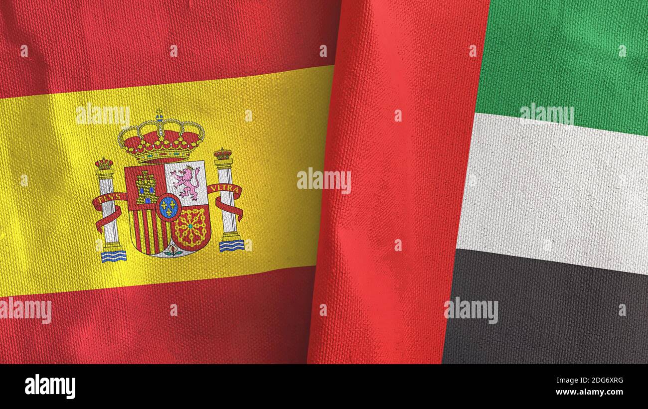 Emirates spain flag hi-res stock photography and images - Alamy