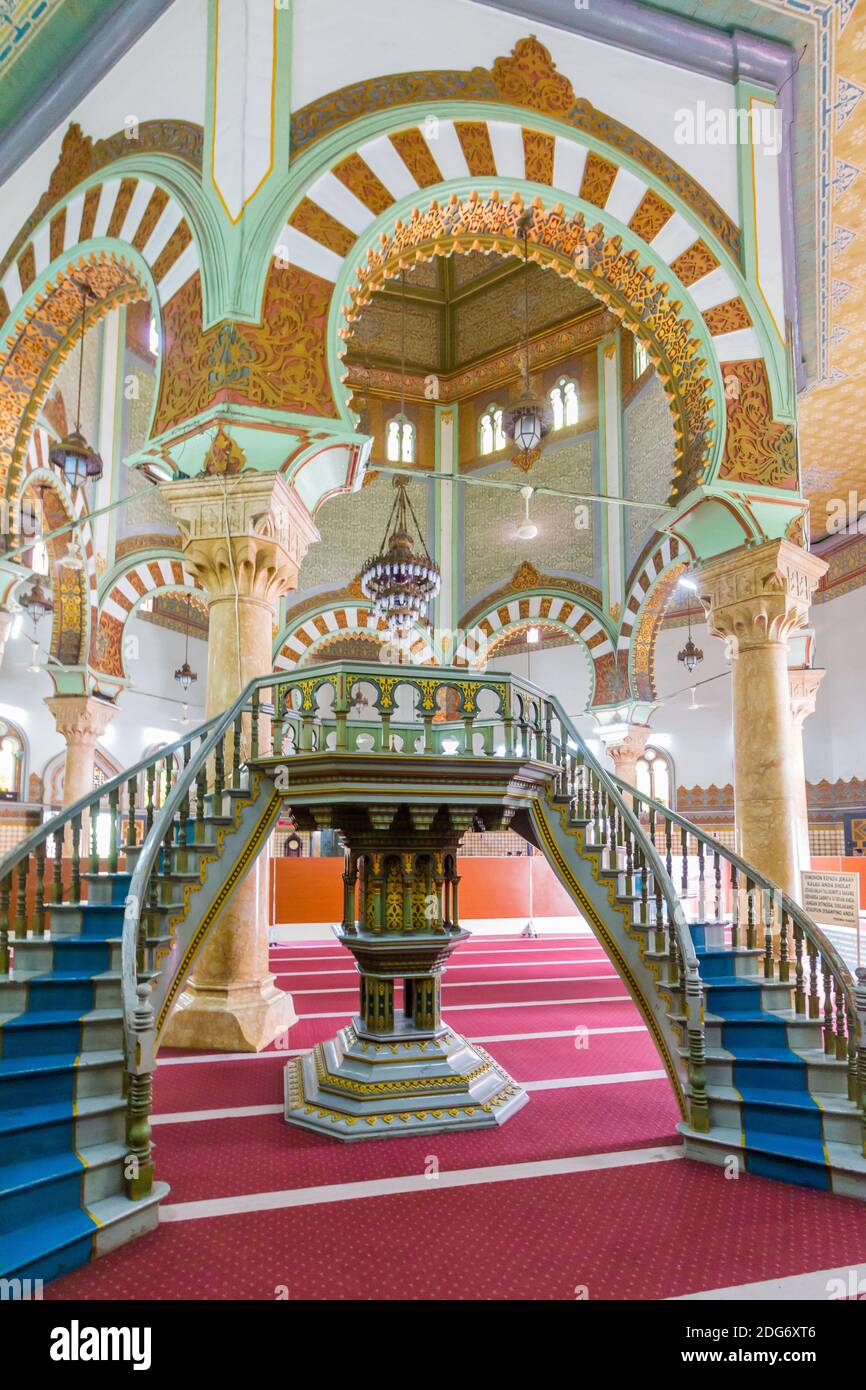 The Grand Mosque of Medan in Sumatra, Indonesia Stock Photo - Alamy