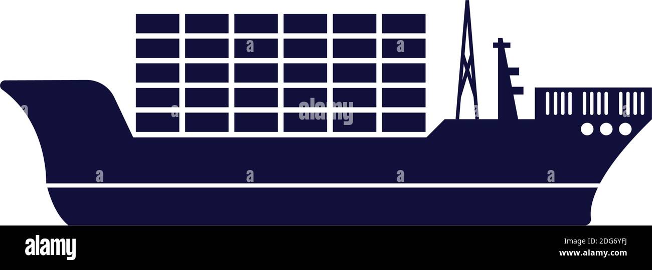 Tanker ship illustration hi-res stock photography and images - Alamy