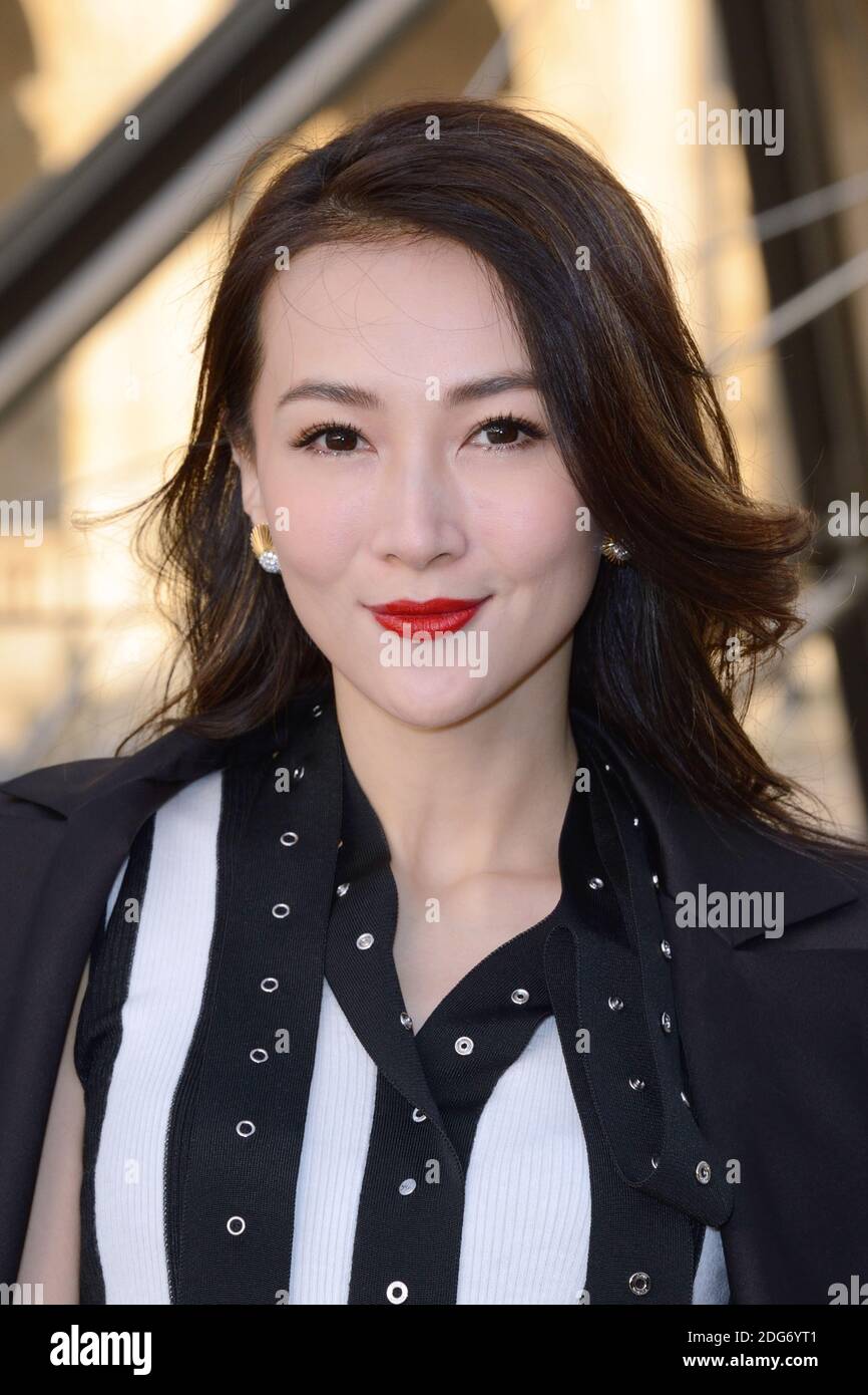 Karena Lam attending the photocall held before the Louis Vuitton show ...