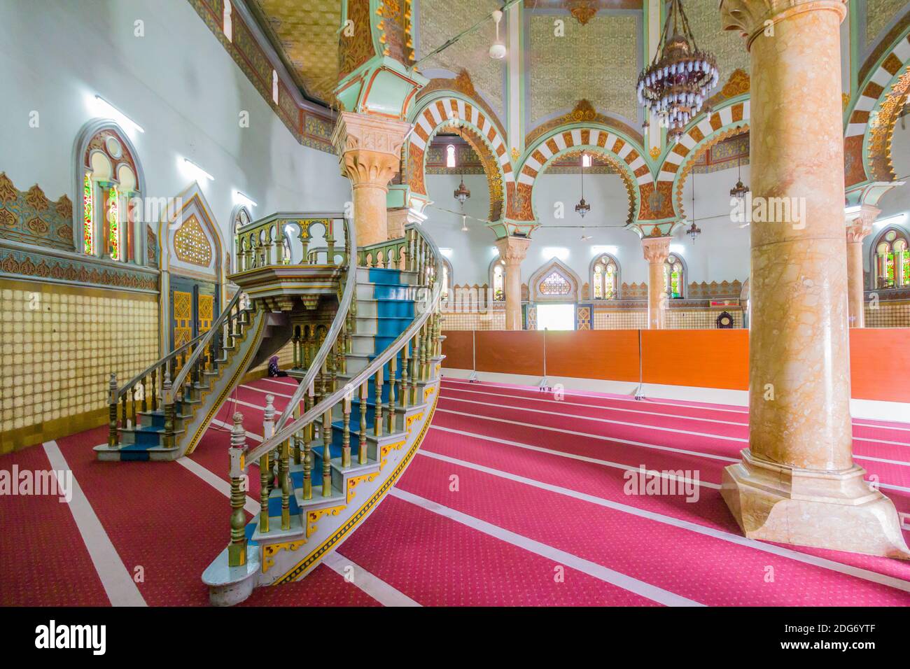 The Grand Mosque of Medan in Sumatra, Indonesia Stock Photo - Alamy