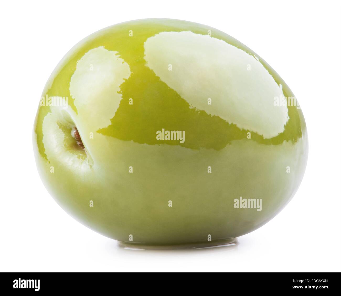 Fresh green olive Stock Photo - Alamy