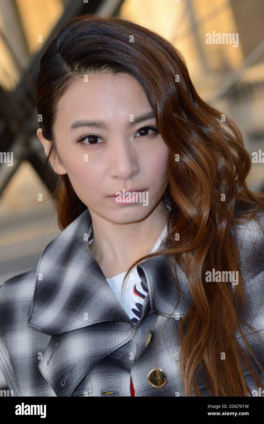 Hebe Tien attending the photocall held before the Louis Vuitton show ...