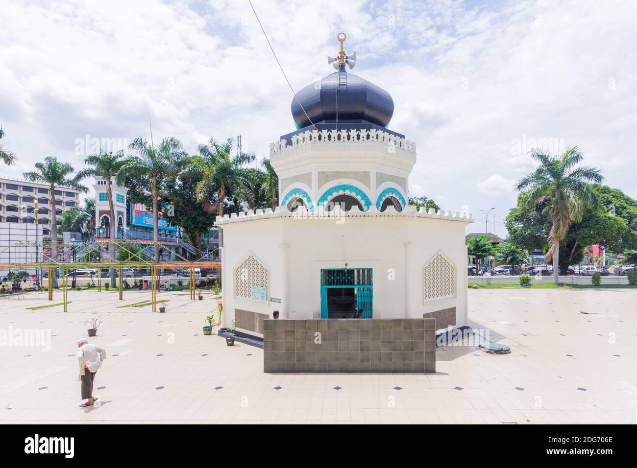 The Grand Mosque of Medan in Sumatra, Indonesia Stock Photo - Alamy