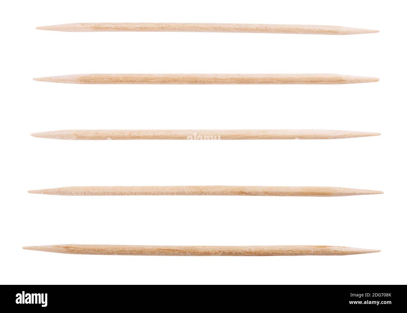 Wooden toothpick isolated Stock Photo - Alamy