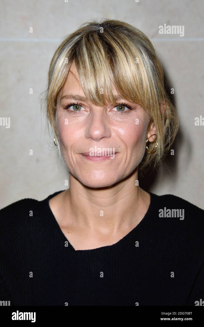 Marina Fois attending the Louis Vuitton show during Paris Fashion Week ...