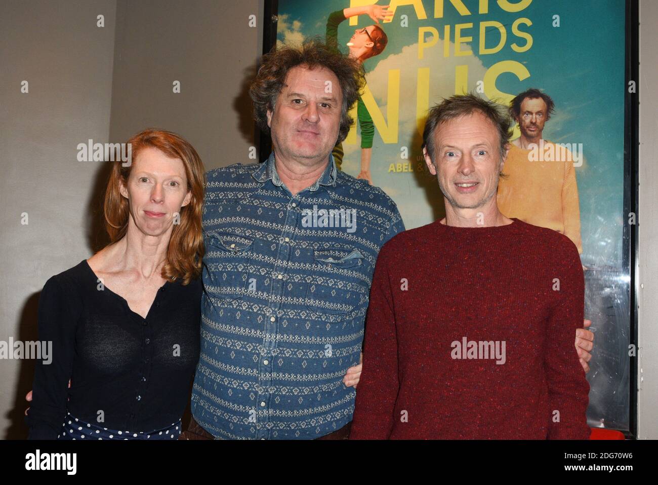 Fiona Gordon, Philippe Martz and Dominique Abel attending the premiere ...