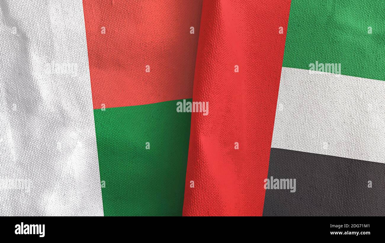 Madagascar united arab emirates flag hi-res stock photography and ...