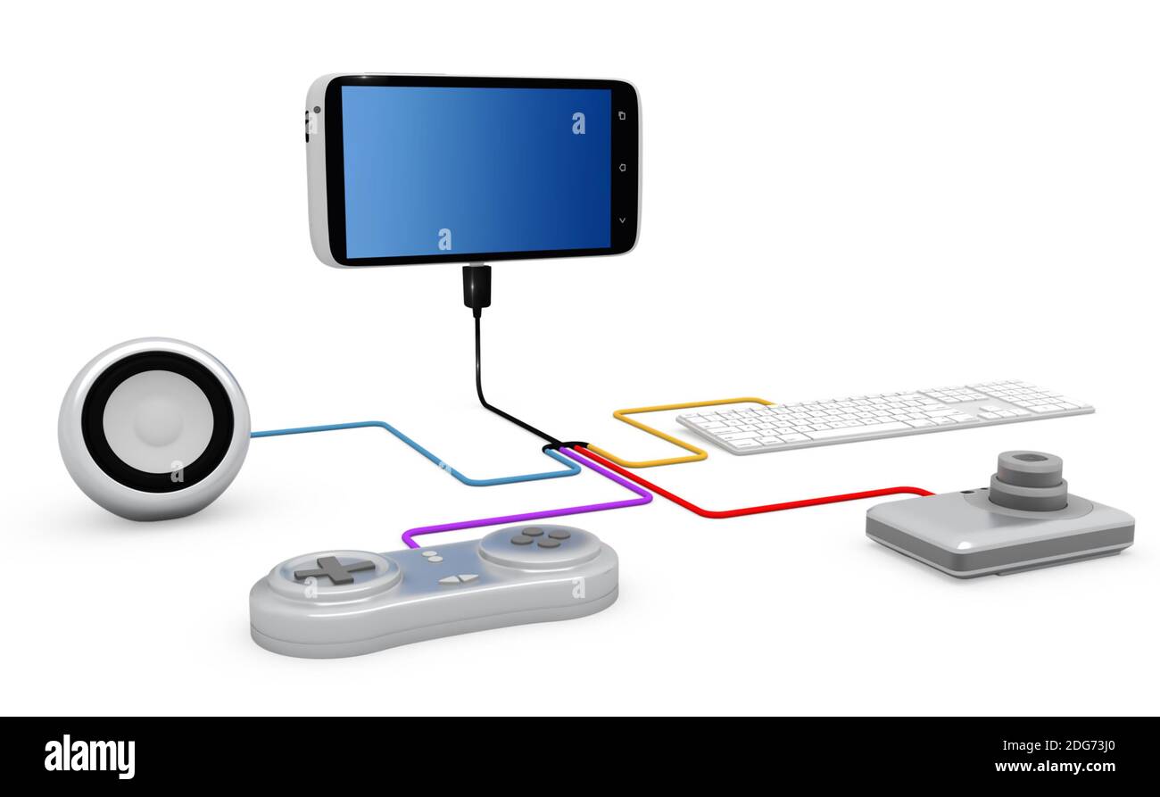 Camera technology concept Cut Out Stock Images & Pictures - Alamy