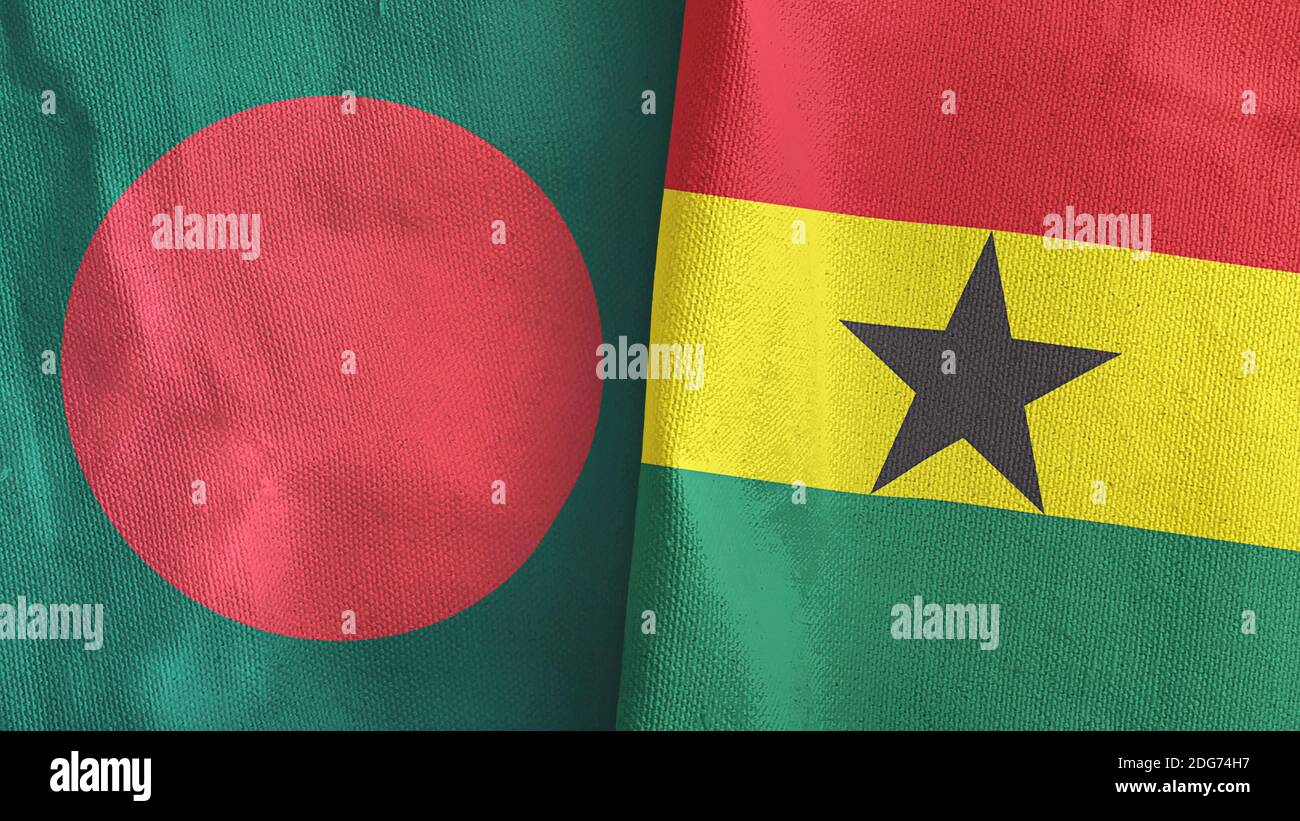 Bangladesh ghana flag hi-res stock photography and images - Alamy