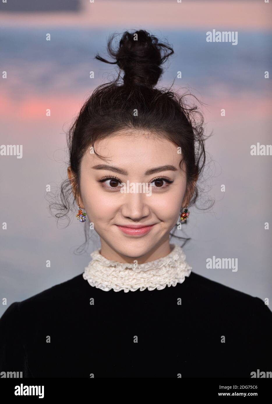 Tian Jing attends the premiere of Warner Bros. Pictures Kong: Skull ...