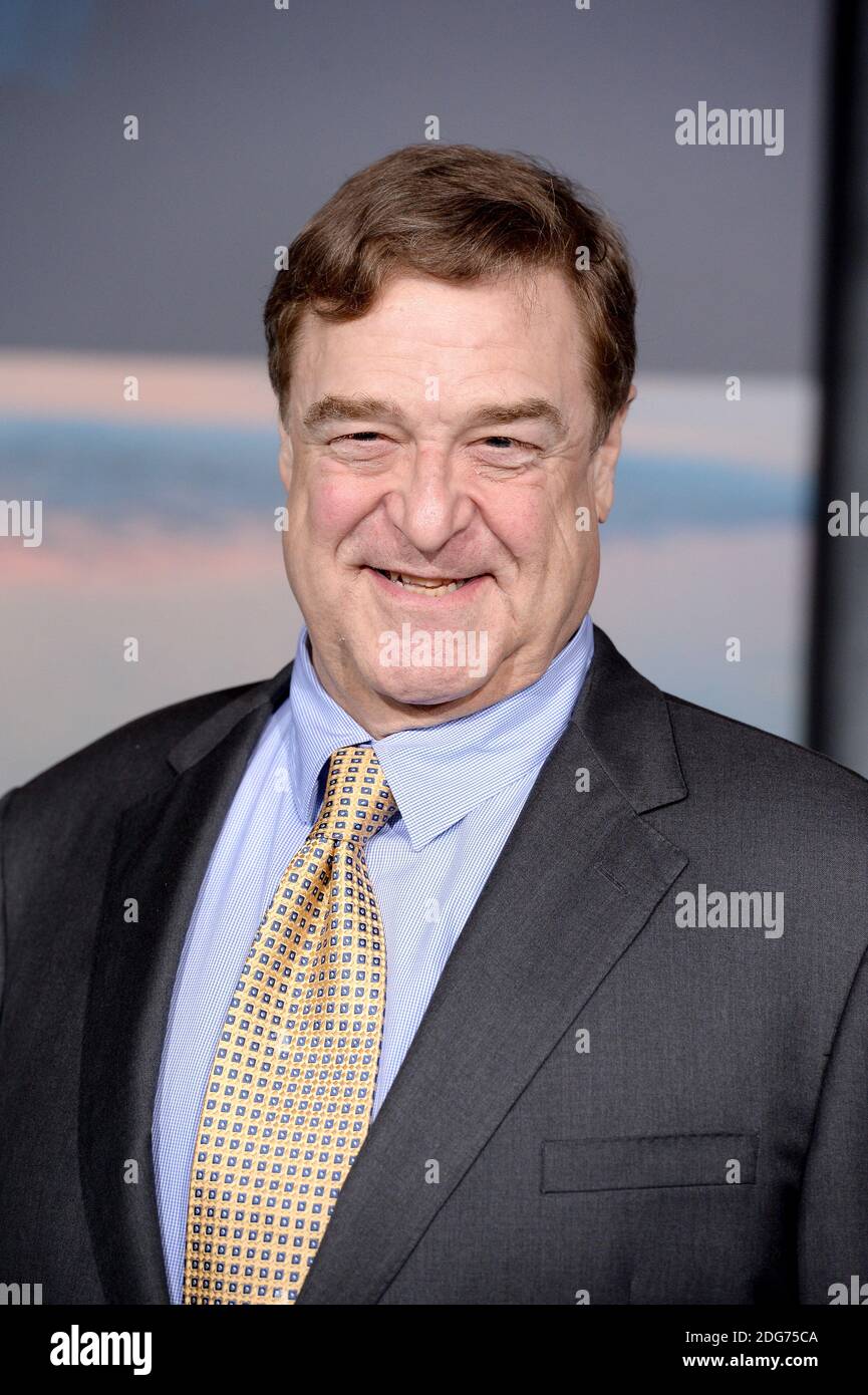 John Goodman attends the premiere of Warner Bros. Pictures Kong: Skull ...