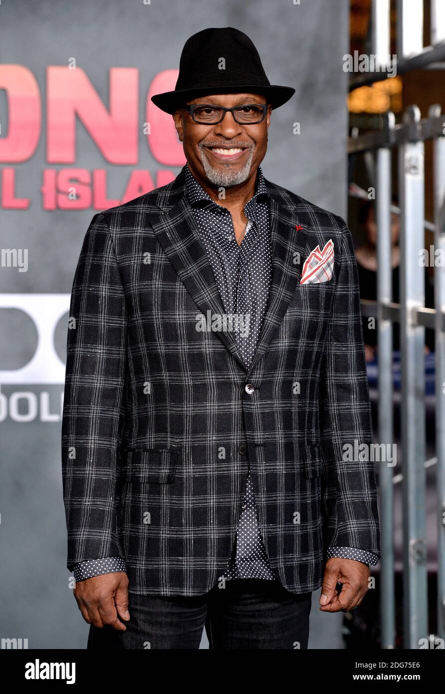 James Pickens Jr. attends the premiere of Warner Bros. Pictures' 'Kong ...