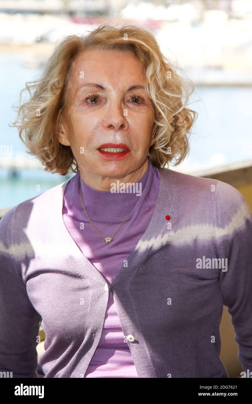 Anny Courtade, Honorary President of the Racing Club of Cannes ...