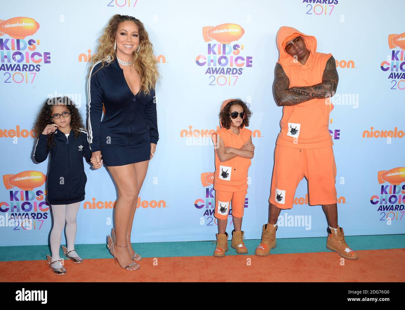 Monroe Cannon, Nick Cannon, Moroccan Scott Cannon and Mariah Carey ...