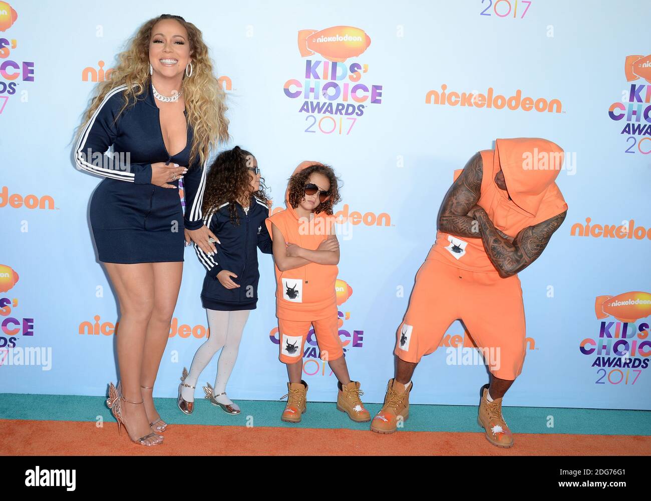 Monroe Cannon, Nick Cannon, Moroccan Scott Cannon and Mariah Carey ...