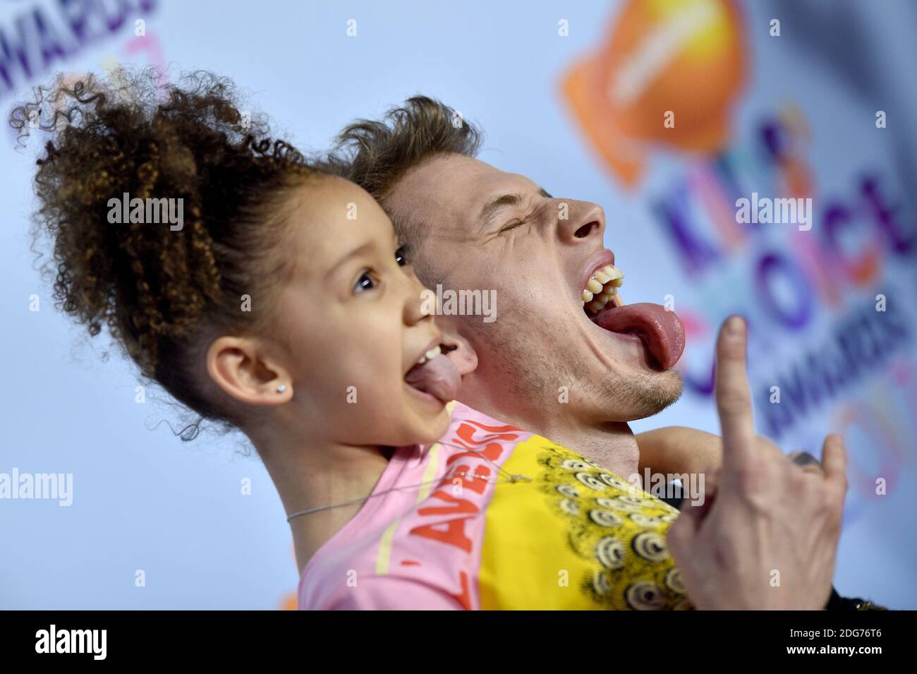Machine Gun Kelly attends the Nickelodeon's 2017 Kids' Choice Awards at ...