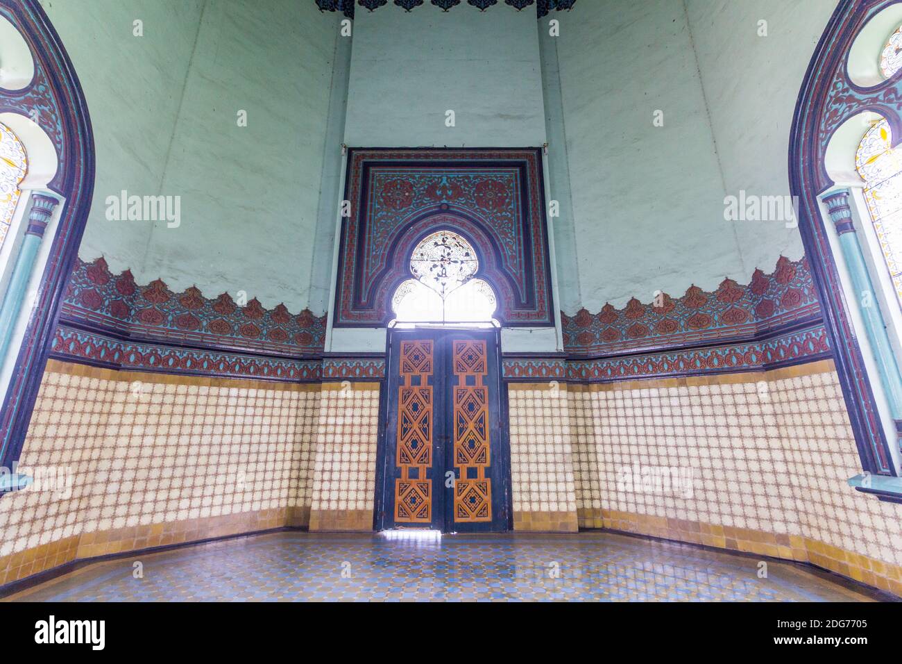 The Grand Mosque of Medan in Sumatra, Indonesia Stock Photo - Alamy