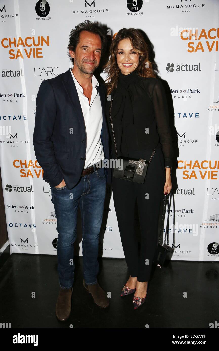 Stephane De Groodt et Nadia Fares a l'after party du film Chacun sa Vie ...