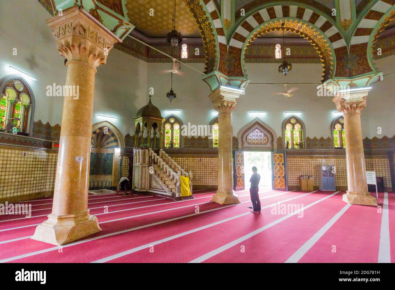 The Grand Mosque of Medan in Sumatra, Indonesia Stock Photo - Alamy