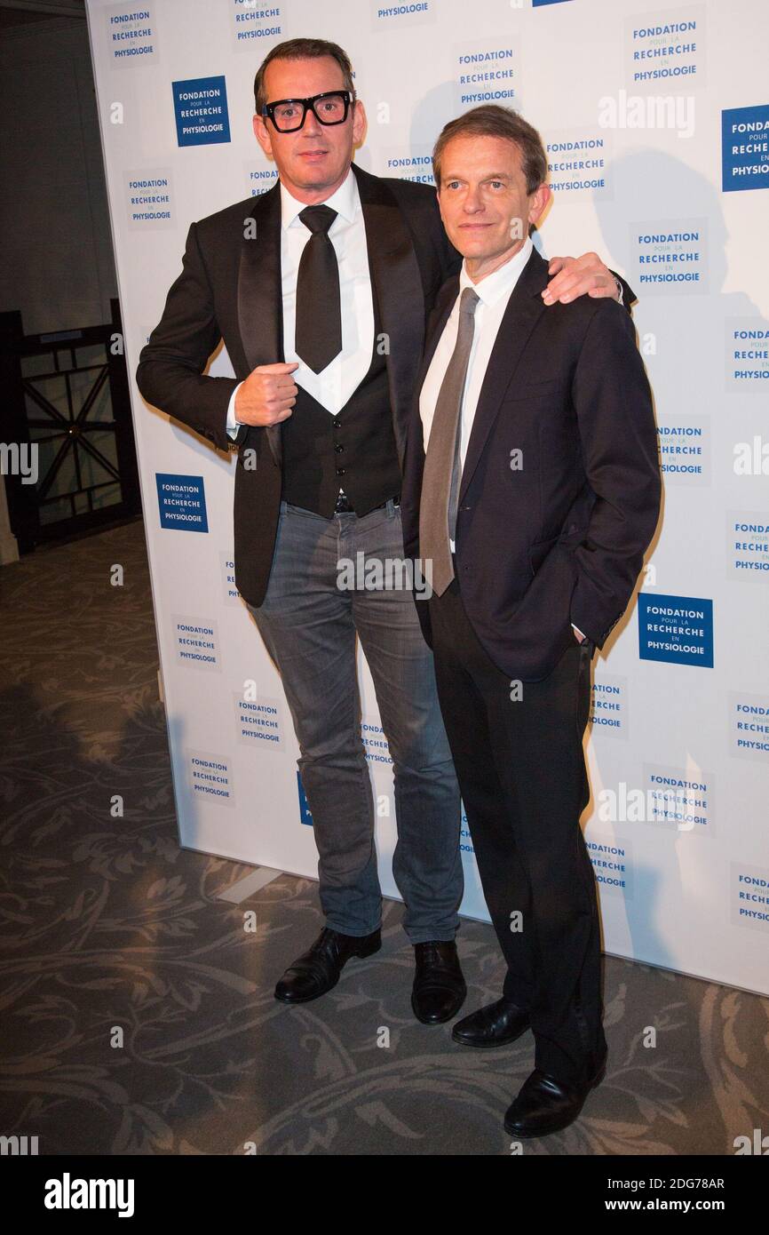 Thomas Leclercq et Dr Frederic Saldmann assistent au diner de gala des ...