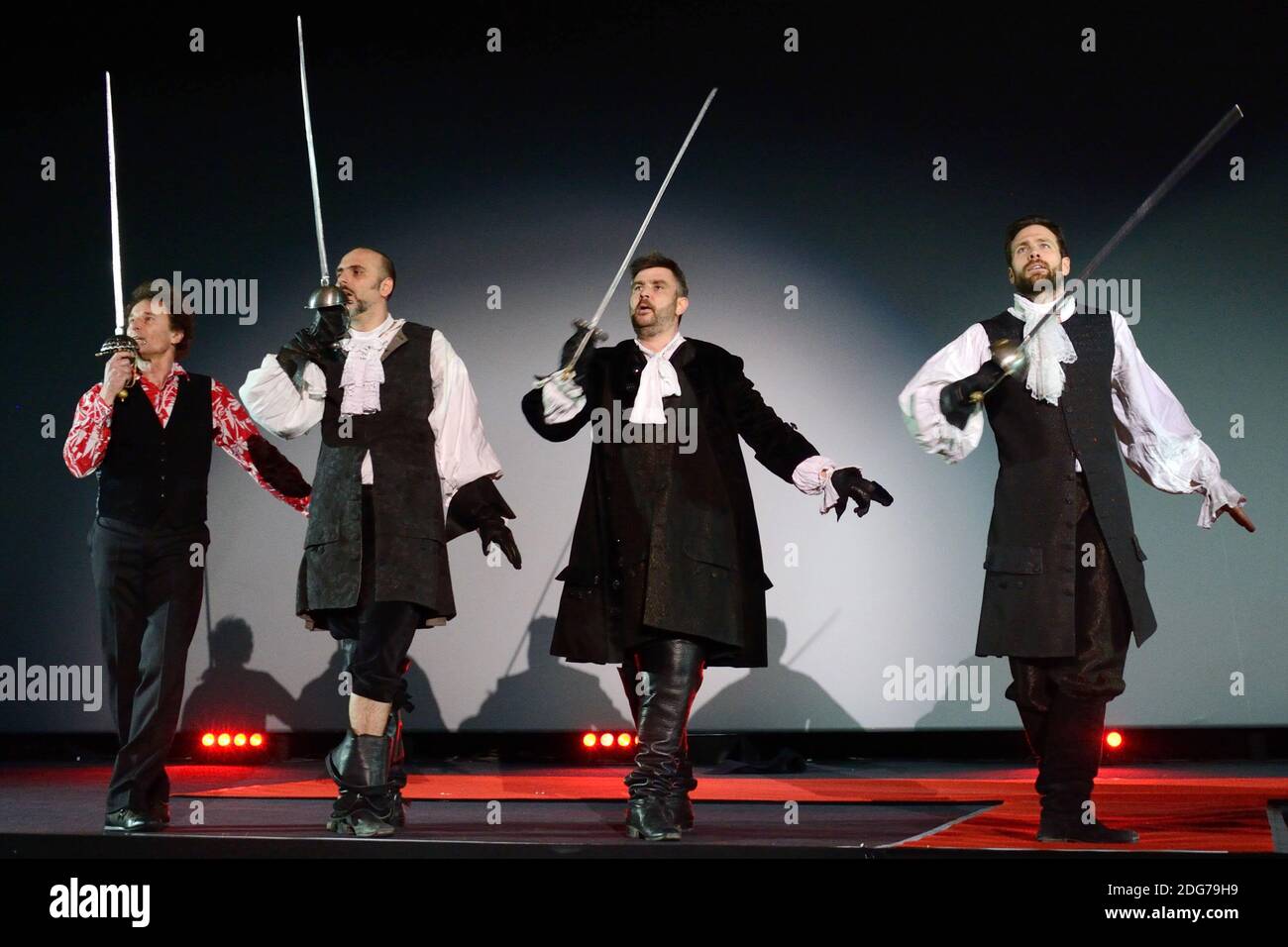 Le cascadeur Michel Carliez assiste au photocall du 7e Festival 2 ...