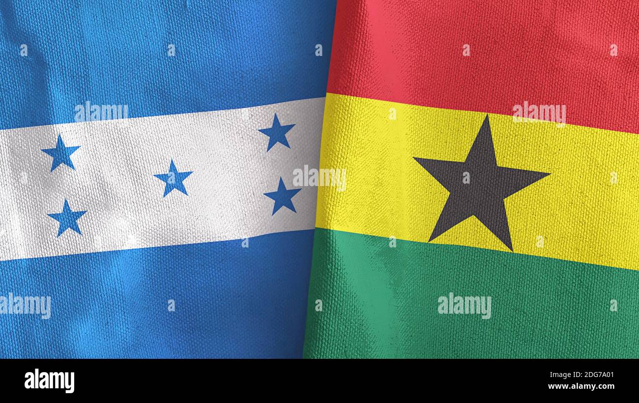 Honduras ghana flag hi-res stock photography and images - Alamy