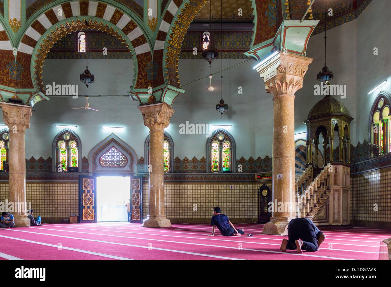 The Grand Mosque of Medan in Sumatra, Indonesia Stock Photo - Alamy