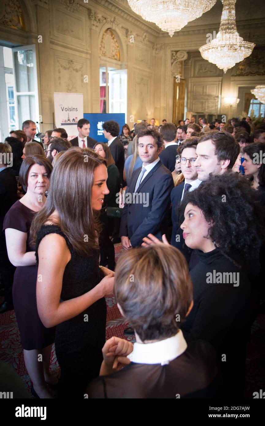 Kate, Duchess of Cambridge, and wife of Britain's ambassador to France ...