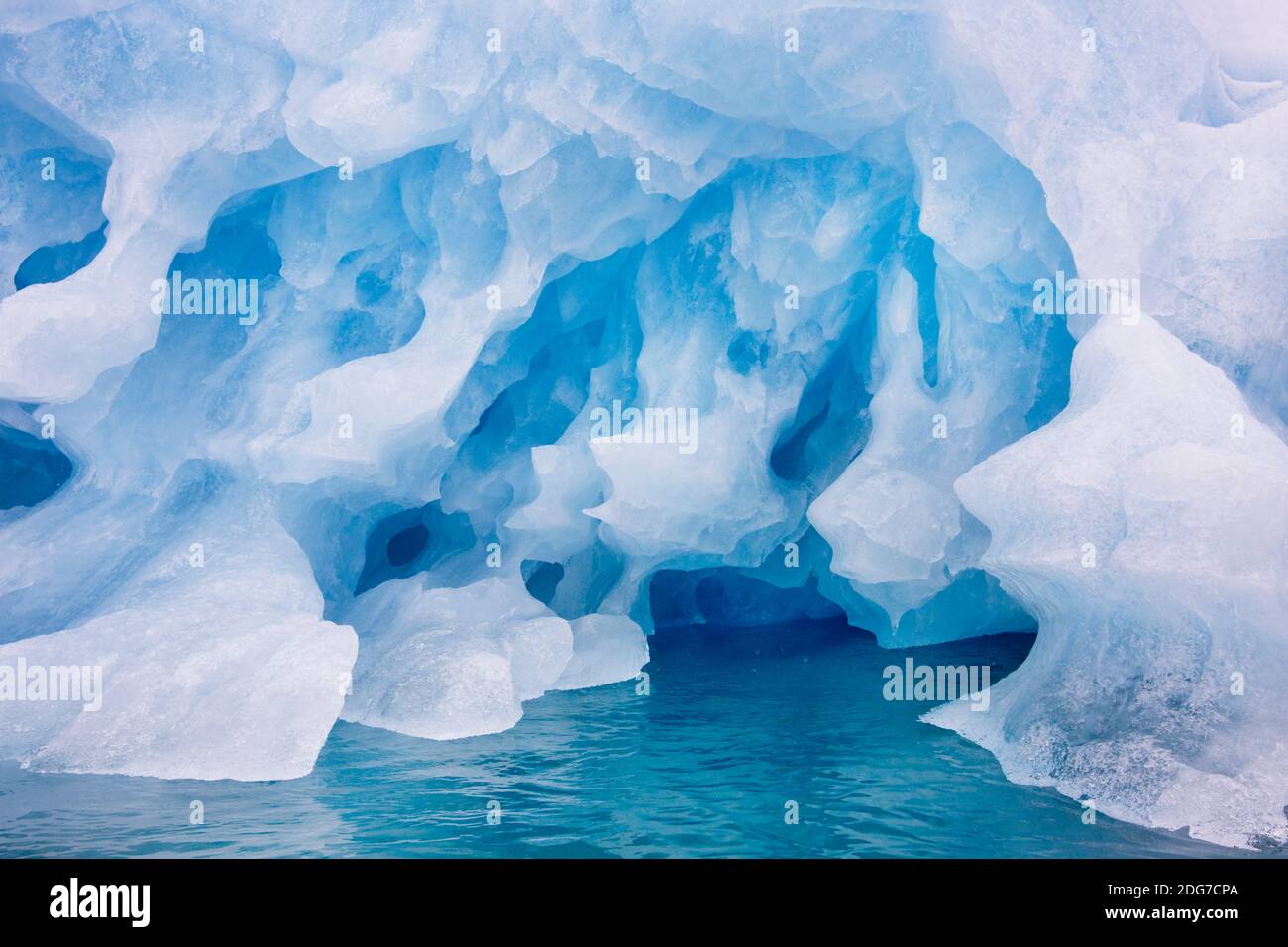 Iceberg in the Arctic Ocean, Spitsbergen, Norway Stock Photo - Alamy