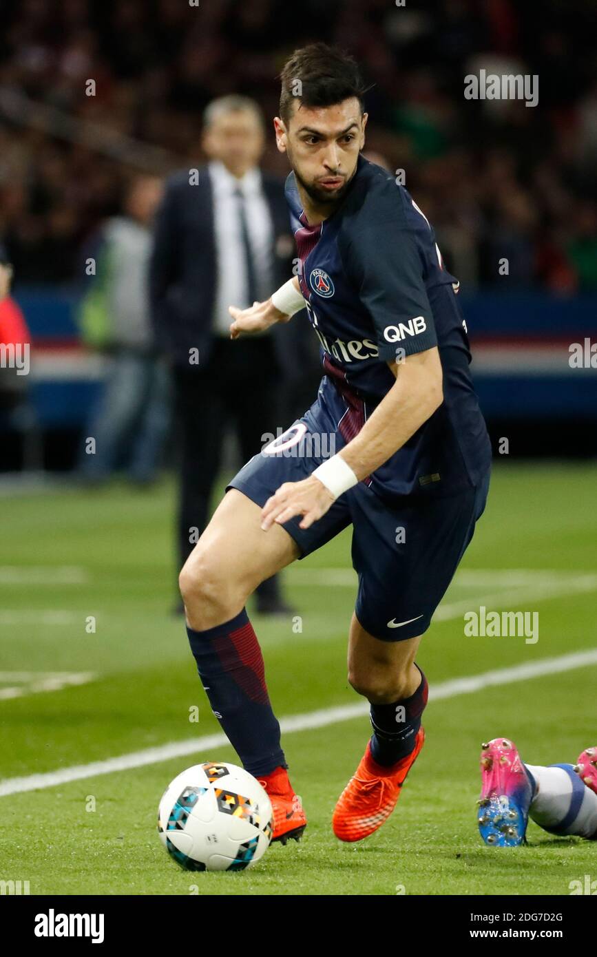 PSG's Javier Pastore during the Ligue 1 soccer match Paris Saint ...