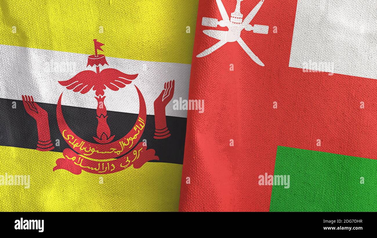 Brunei oman flag hi-res stock photography and images - Alamy