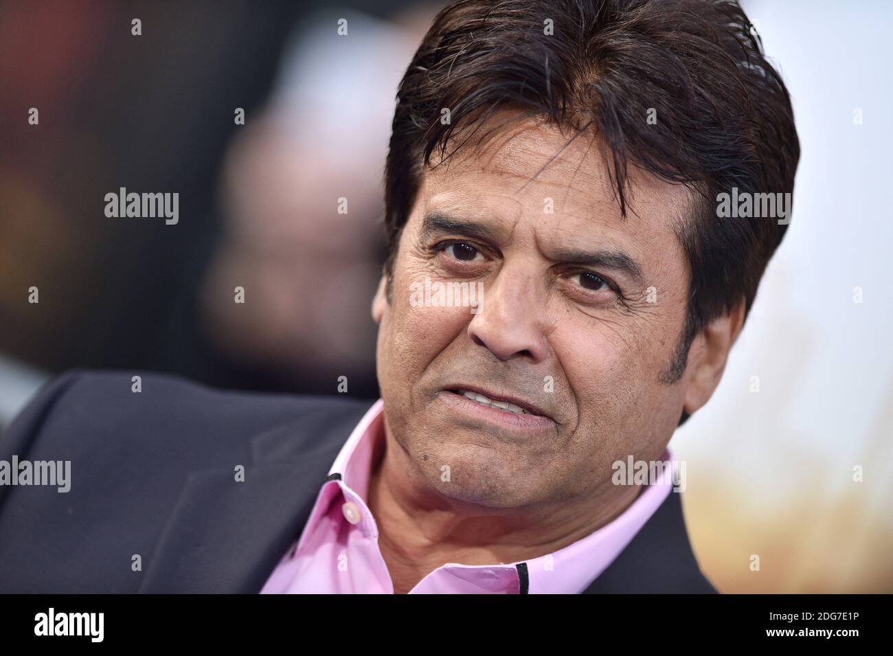 Erik Estrada attends the premiere of Warner Bros. Pictures Chips at TCL ...