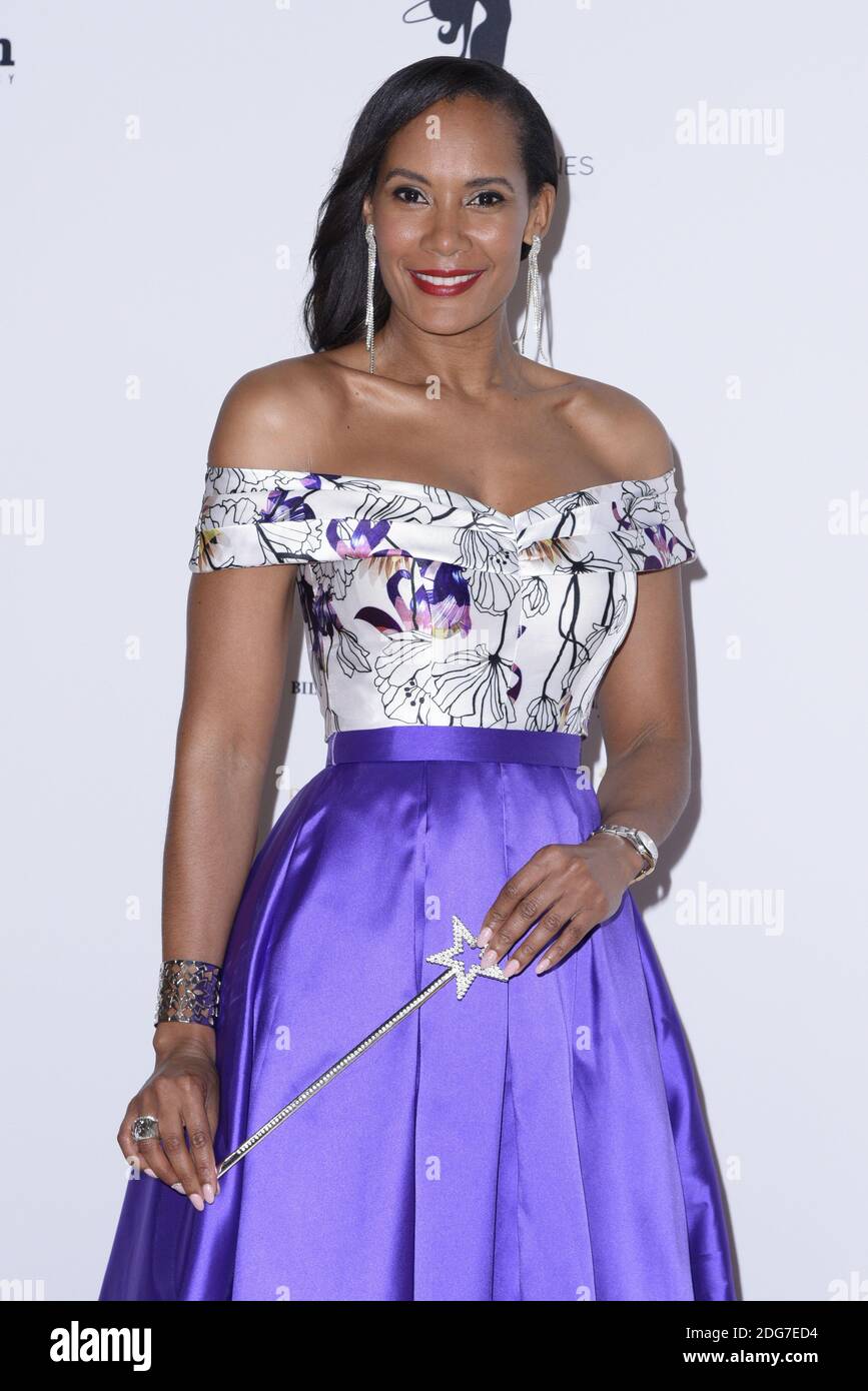 Corinne Coman, Miss France 2003 attends 'Les Bonnes Fees' first charity ...