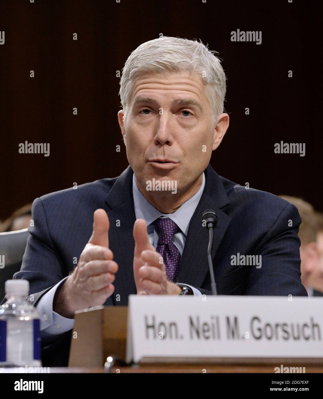 Neil Gorsuch, Supreme Court nominee for U.S. President Donald Trump ...