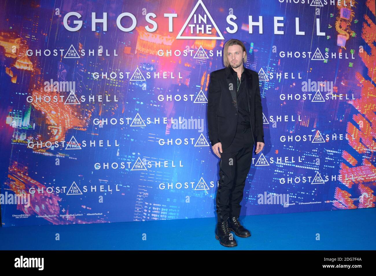 Michael Pitt attending the Ghost in the Shell Premiere at the Grand Rex ...