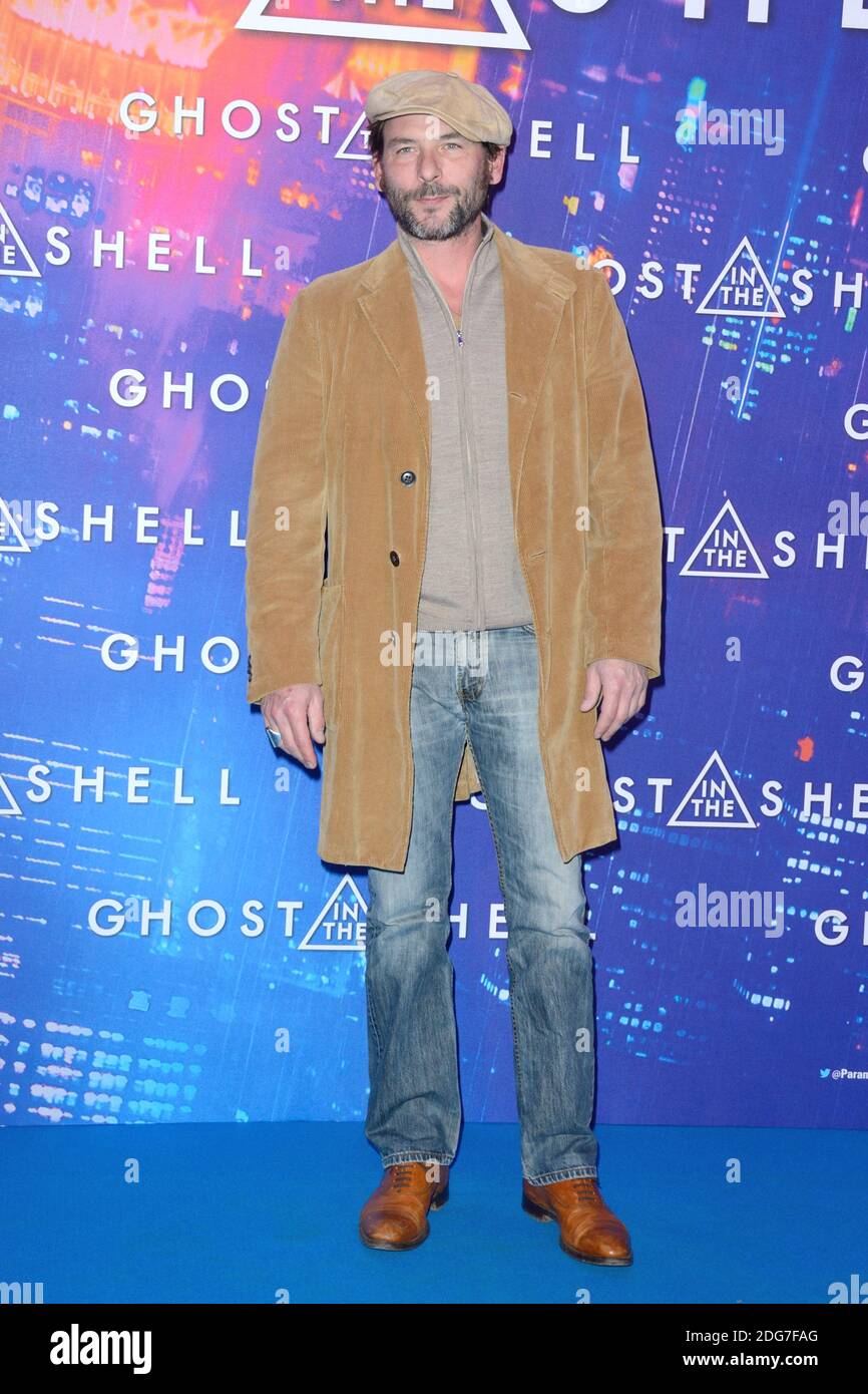 Sagamore Stevenin attending the Ghost in the Shell Premiere at the ...