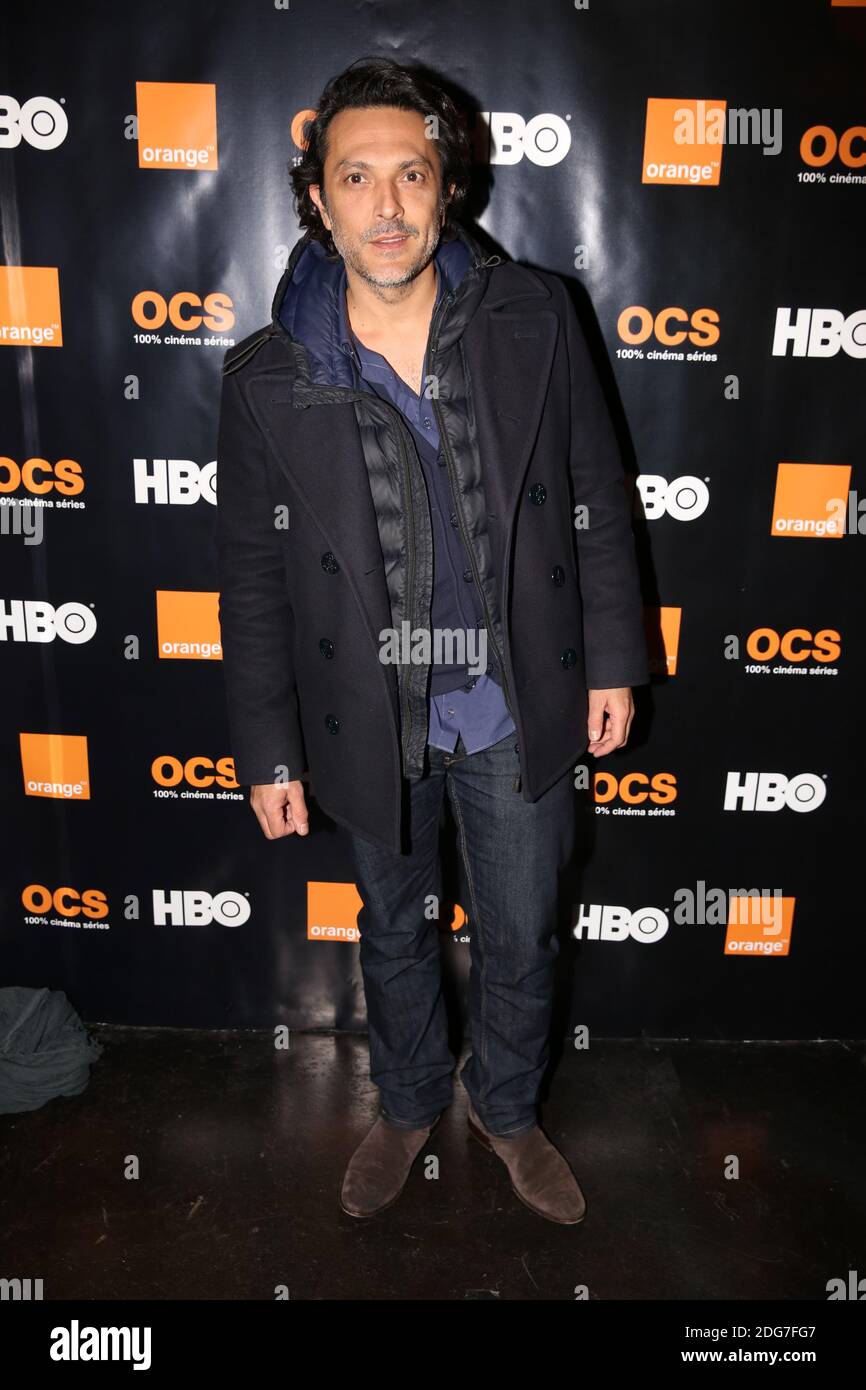 Olivier Sitruk attending HBO-Orange Party held at L'ARC in Paris ...