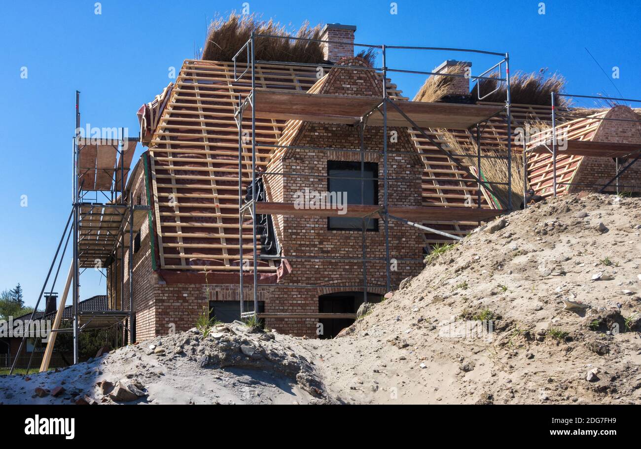 Real estate in Northern Germany Stock Photo - Alamy
