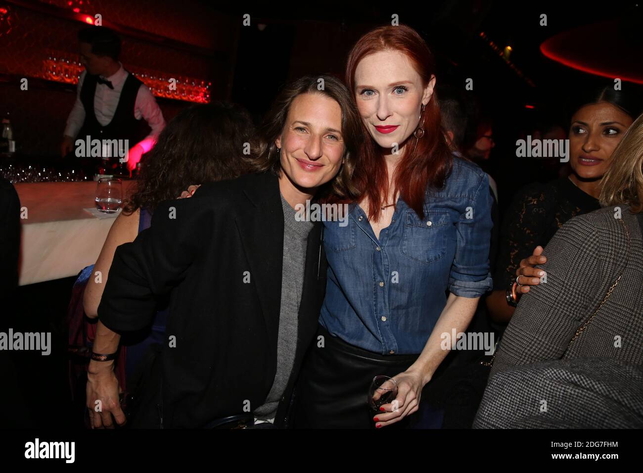 Camille Cottin and Audrey Fleurot attending HBO-Orange Party held at L ...