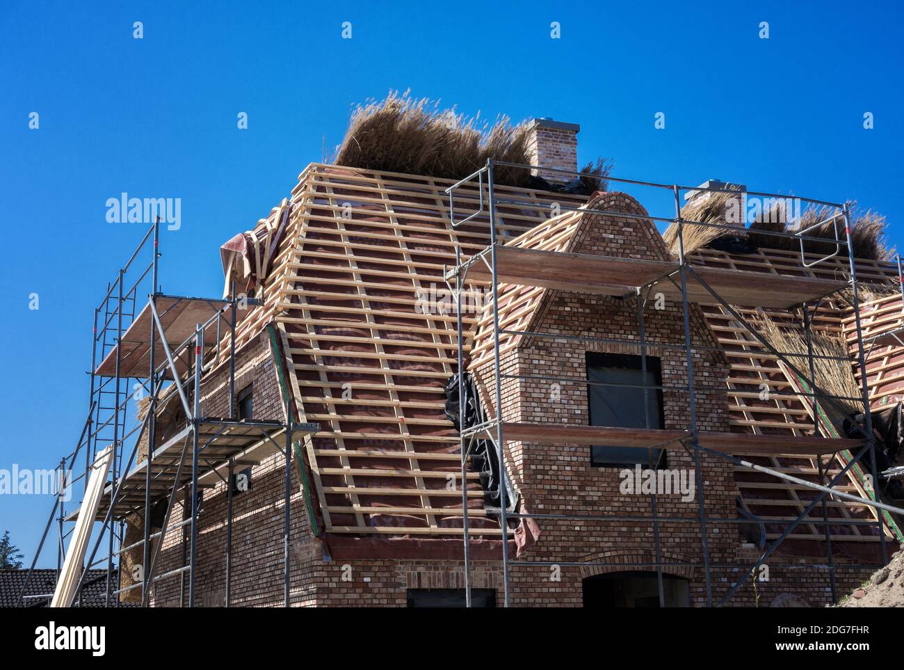 Real estate in Northern Germany Stock Photo - Alamy