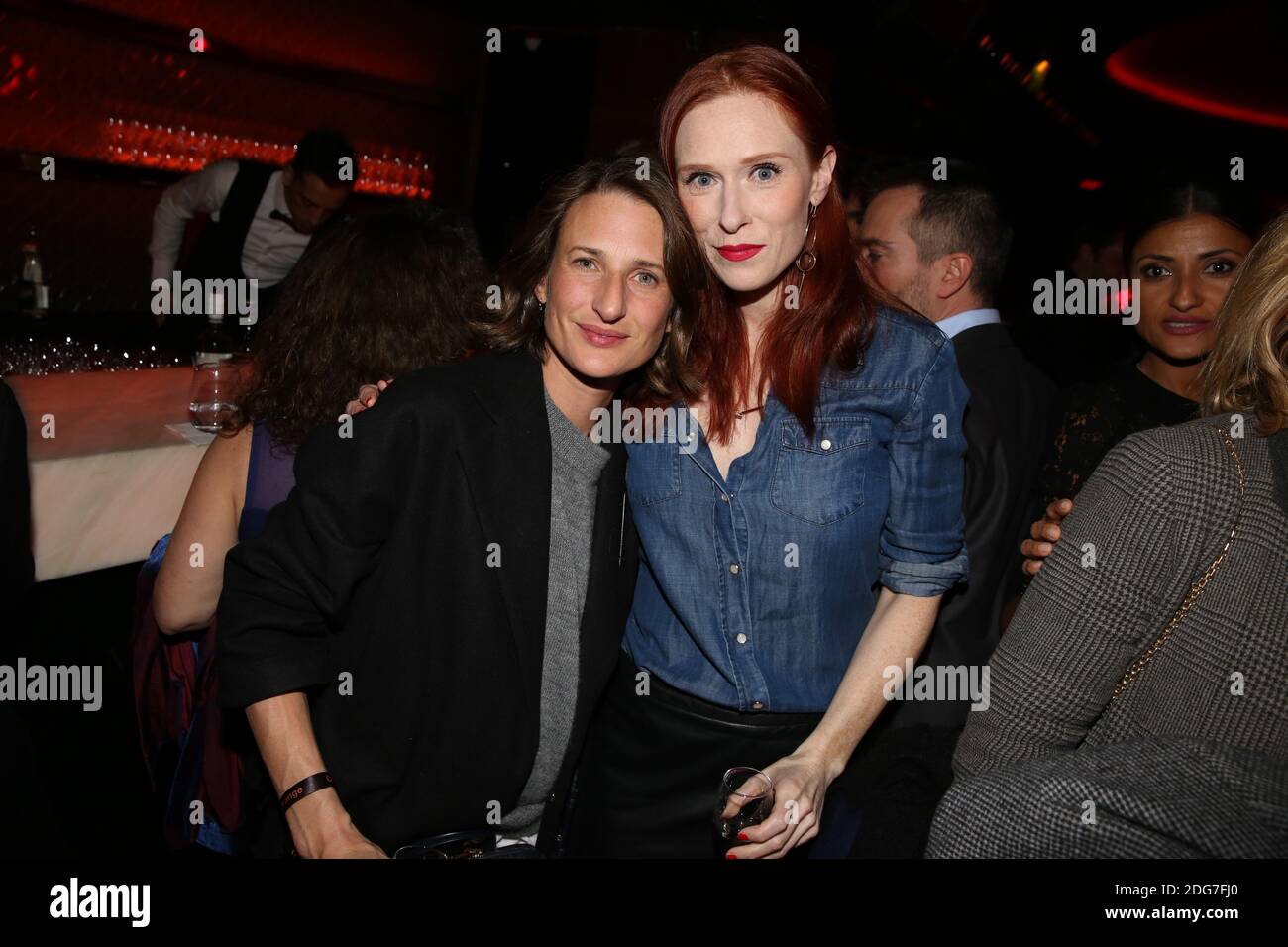 Camille Cottin and Audrey Fleurot attending HBO-Orange Party held at L ...