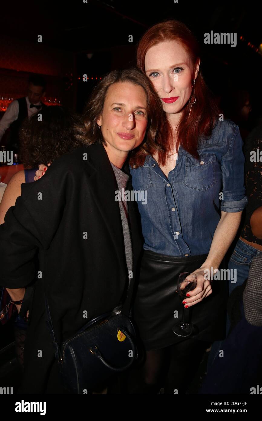 Camille Cottin and Audrey Fleurot attending HBO-Orange Party held at L ...