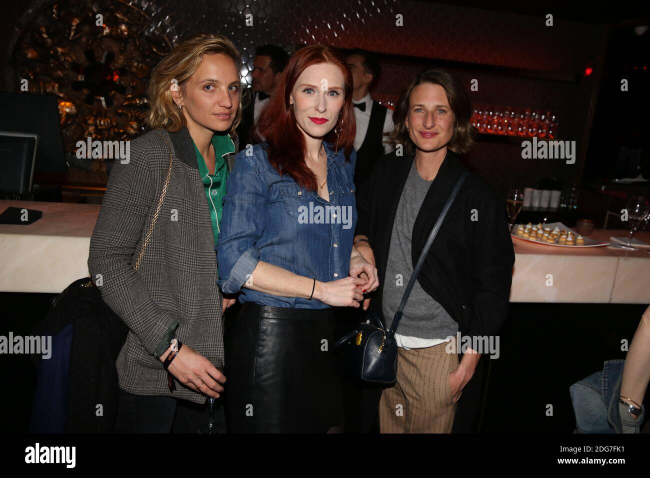 Noemie Saglio, Audrey Fleurot and Camille Cottin attending HBO-Orange ...